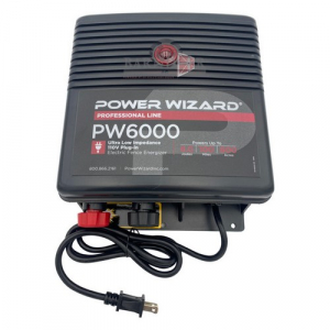 Buy Power Wizard PW6000XR, Professional Line Electric Fence Energizer ...