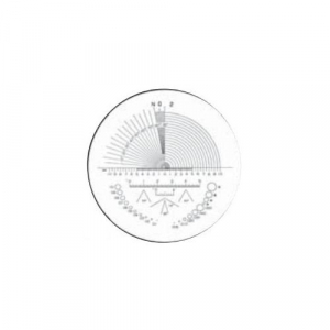 Buy SPI 40-082-0, 7X Optical Comparator Reticle #2, 1" - Mega Depot