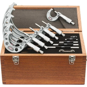 Buy SPI CMS160622011, 0 to 6", Mechanical Outside Micrometer Set - Mega ...