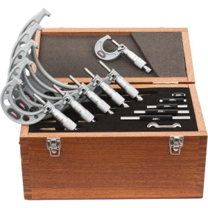 Buy SPI CMS160622051, 0 to 150mm, Mechanical Outside Micrometer Set ...