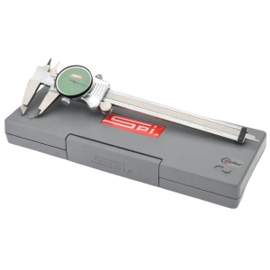 Buy SPI CMS160725028, 0" to 6" Range, Green Face, Dial Caliper - Mega Depot