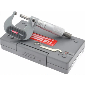 Buy SPI CMS160725066, Mechanical, 0 to 1" Measurement, Anvil Micrometer ...