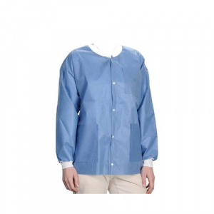 Buy Valumax 3630CBM, Extra-Safe Medium Lab Jacket, Ceil Blue - Mega Depot