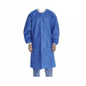 Buy Valumax 3660DBL, Extra-Safe 3 Pocket SMS Lab Coat, Deep Sea Blue ...