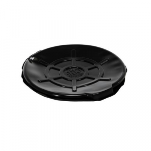 Buy Vestil DC-TPO-B, Black Plastic Drum Cover Open Head - Mega Depot