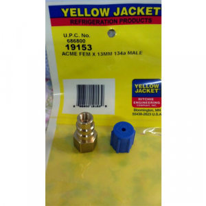 Buy Yellow Jacket 19153, Low-Side Male Adapter for A/C System - Mega Depot