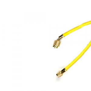 Buy Yellow Jacket 22024, PLUS II 1/4" Yellow Hose w/ Back Fitting ...