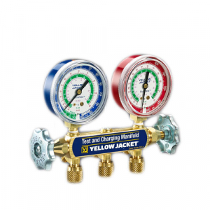 Buy Yellow Jacket 41312, Series 41 Manifold with 2-1/2" Gauges - Mega Depot