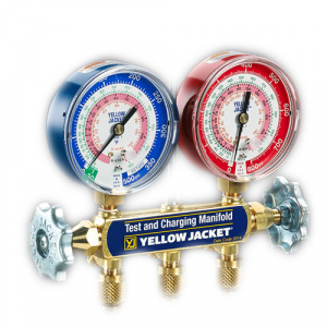 Buy Yellow Jacket 42005, Series 41 Manifold with 3-1/8" Gauges - Mega Depot