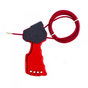 Buy Zing Green Products 7625, Cable Lockout, Red,Grip Type, 6 ft. Cable ...