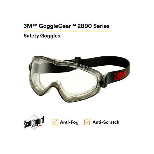 Buy 3M 7010386529, GoggleGear Glasses, Indirect Vent, Clear SGAF Lens - Mega Depot