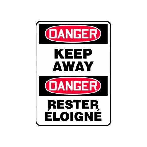 Buy Accuform FBMADM143XL10, Bilingual OSHA Danger Safety Sign "Keep ...
