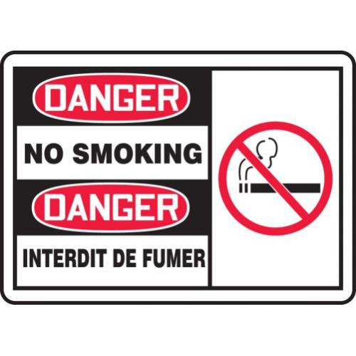 Buy Accuform FBMSMK001MXV10, Bilingual French Sign "No Smoking" - Mega ...
