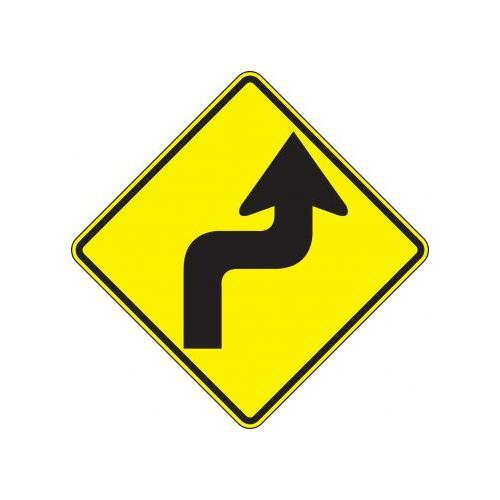 Buy Accuform FRW287HP, 30" x 30" Direction Sign "Right Reverse Turn ...