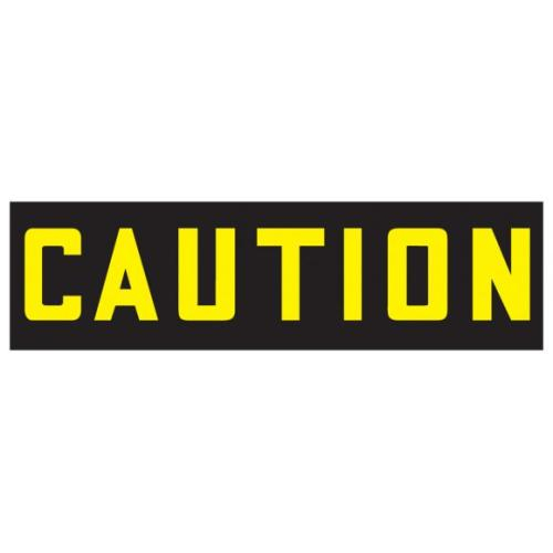 Buy Accuform MRHH603XV10, 2-3/4" x 10-1/2" OSHA Caution Safety Sign ...