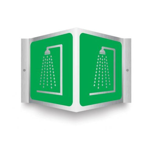 Buy Accuform PSM413, Brushed Aluminum 3D Projection Sign, 6" x 5" Panel ...