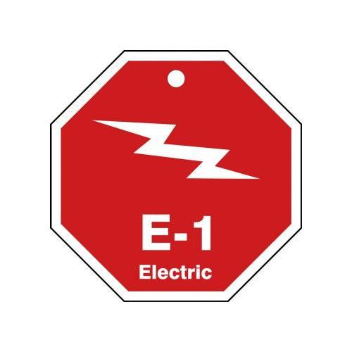 Buy Accuform TDK301XVE, Energy Source Shape Id Tag "Electric 1" - Mega ...