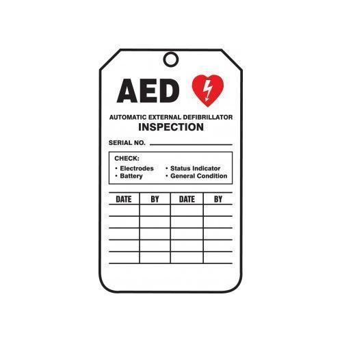 Buy Accuform TRS345CTP, Safety Tag "Automatic External Defibrillator ...