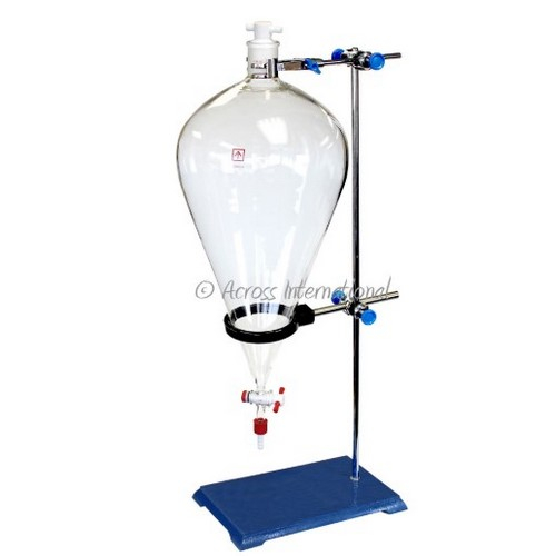 Buy Across SFunnel-5L, Ai 5 Liter Glass Separatory Funnel Kit - Mega Depot