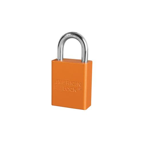 Buy American Lock A1105KZNRORJ, 1-1/2" Aluminum Safety Padlock, Orange ...