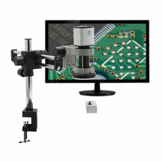 Buy Aven 26800B-715, Mighty Cam Pro Microscope with Double Arm Boom ...