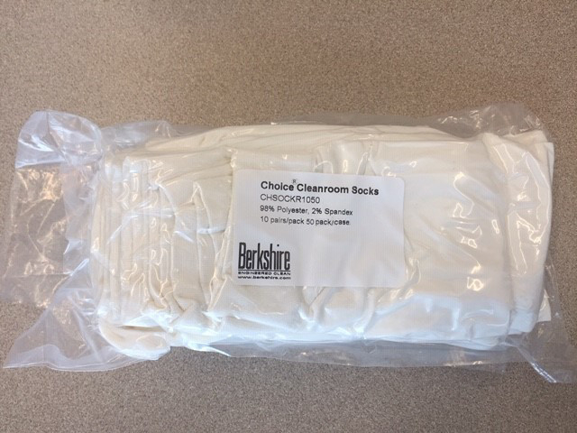Buy Berkshire CHSOCKR1050, Choice Cleanroom Socks - Mega Depot