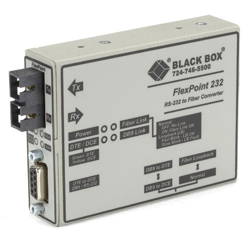 Buy BlackBox ME660A-MSC-R2, Async RS232 Extender Over Fiber, DB9 Female ...