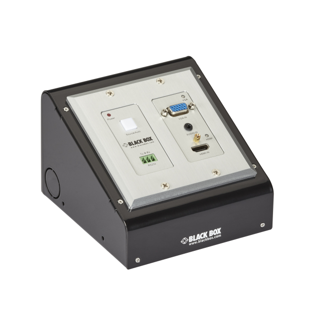 Buy BlackBox WP-T2GB, Table Top Wallplate Box, Dual-Gang, Black - Mega ...