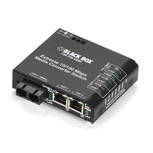 Buy BlackBox LBH100AE-P-SC, Extreme Media Converter Switch - Mega Depot
