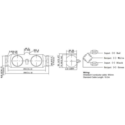 Buy Brecknell B9h N10 75k 9f B9h 75klb Load Cell Mega Depot