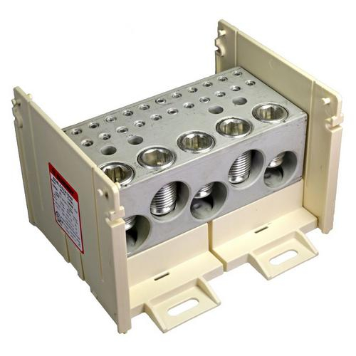 Buy Burndy BDBLCS7A2DW, Power Distribution Block, 2 Pole 600V - Mega Depot