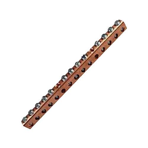 Buy Burndy K12P4CG1, Copper Neutral Bar, 12 Outlets, (Pack of 25 pcs ...
