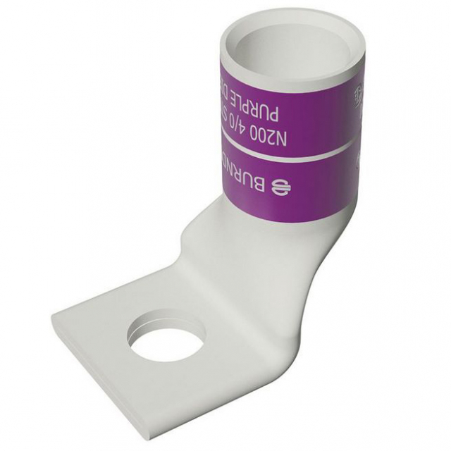 Buy Burndy YA28L90, 1/2" Compression Terminal, Purple, 90 Degrees ...