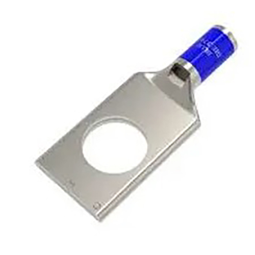 Buy Burndy YA6CL, 1/4" Straight Compression Terminal, Blue Color Code ...