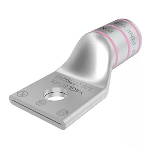 Buy Burndy YAG25LTC14FX, 1/4" Copper Compression Terminal, Pink Color ...