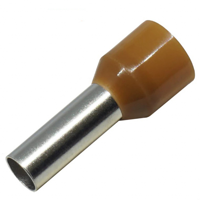 Buy Burndy YF0818ITL, Covered Ferrule for 8 AWG Conductor, 1.10", Brown ...