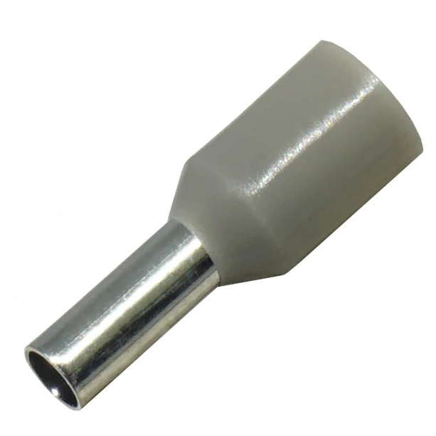 Buy Burndy YF1210IDL, Covered Ferrule for 12 AWG Conductor, 0.67", Gray ...