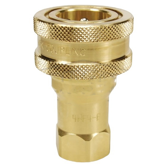Buy Dixon Valve 2HF2-B-LS, H-Series 1/4" Coupler, Brass, Lock Sleeve ...
