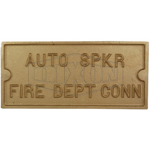 Buy Dixon Valve RIDP412AS, "AUTO SPKR" Identification Plate - Mega Depot