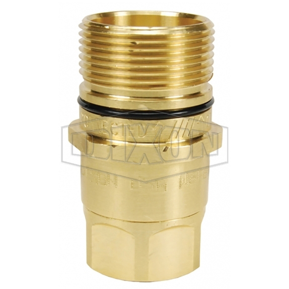 Buy Dixon Valve W6F4-B-CO2, W-Series 3/4" Wingstyle Female Brass CO2 ...