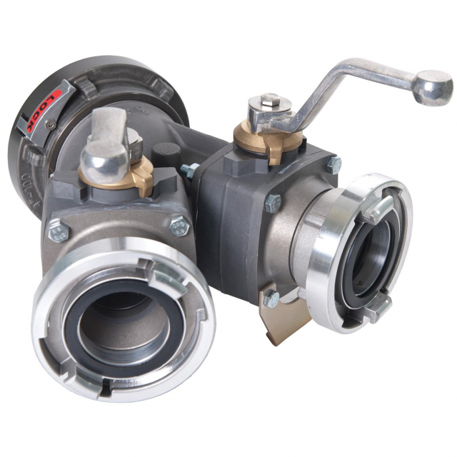 Buy Dixon Valve SBV625, Aluminum 2-Way Ball Valve Storz Inlet - Mega Depot