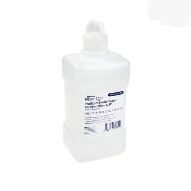 Buy Dynarex 34311, Prefilled Sterile Water for Inhalation, 750 mL ...