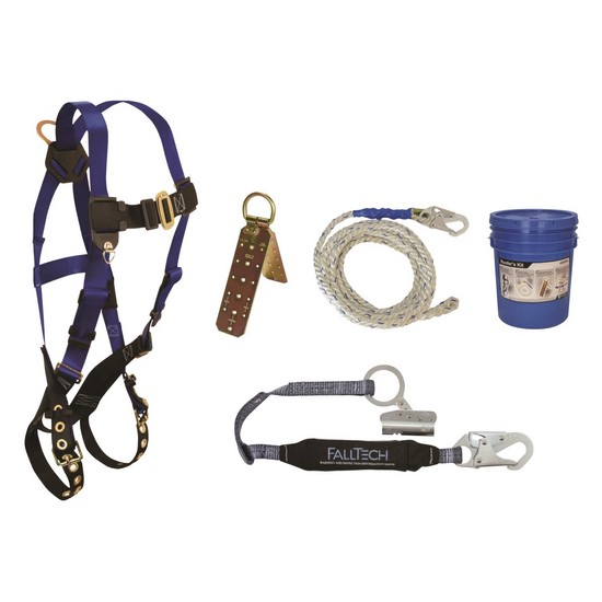 Buy FallTech 8595A, Roofer Kit with 7016 Harness - Mega Depot