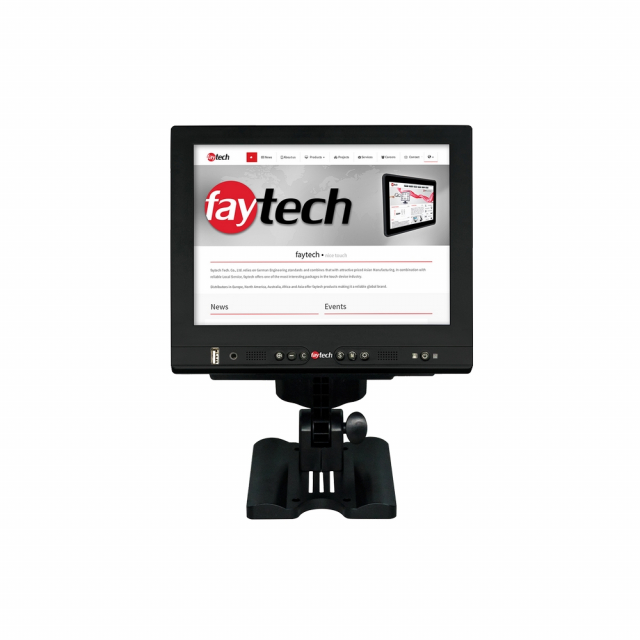 Buy Faytech FT10TM, 10" Resistive Touchscreen Monitor - Mega Depot