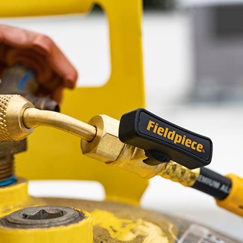 Buy Fieldpiece HR1B, 1/4" Ball Valve Charging Hose - Mega Depot