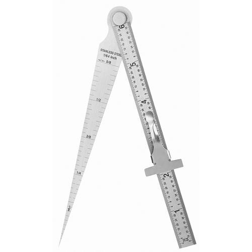 Buy Fowler 52-473-015-0, 6" Rule/Hole Check Gage - Mega Depot