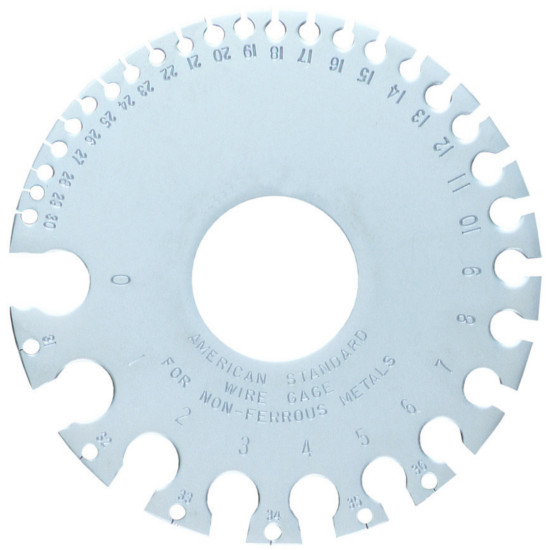 Buy General Tools 20-GEN, American Standard Round Wire Gage, (Pack of 3 ...