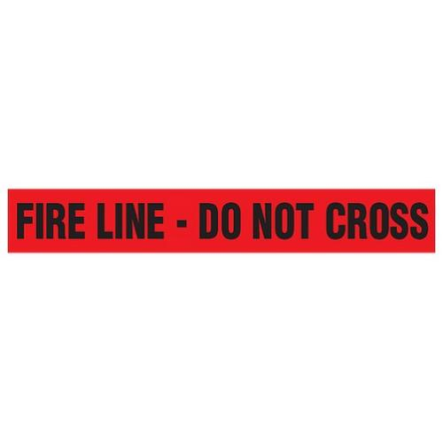 Buy GHS Safety BT1078, "Fire Line - Do Not Cross" Barricade Tape, (Case ...