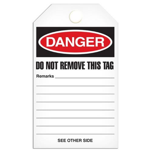 Buy GHS Safety TG1033PT, Tag "Danger - Condemned Do Not Use Until this ...