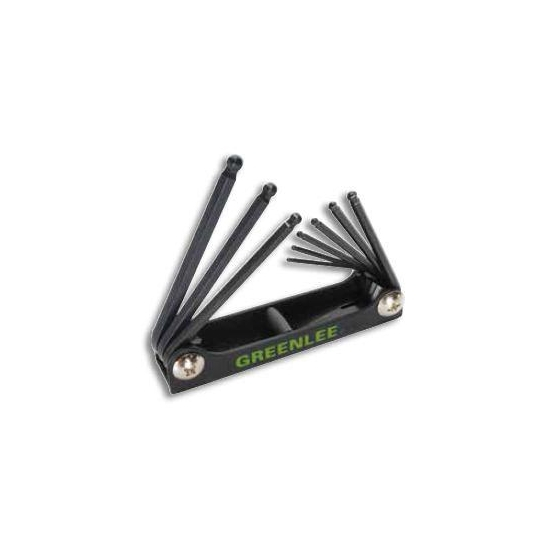 Buy Greenlee 55482, 0254-12 9-Piece Ball-End Hex-Key Set - Mega Depot